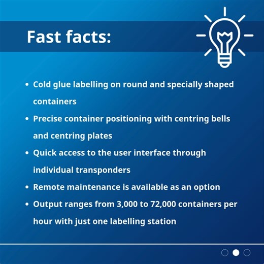 Krones AG on Instagram: "High flexibility for cold glue labelling! 🔖🧊 When it comes to decorating containers with cold glue and cut paper labels, the #Ergomatic system has been setting the benchmark for many years now. 🦾🤩 The machine has been designed as rotary machine and is equipped with a precisely operating labelling station. 💫 #Krones #KronesAG #Ergomatic"