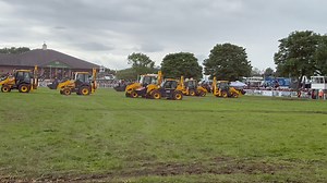 1.8K views · 15 reactions | The JCB dancing diggers at the Staffordshire County Show | Vibe 1 | Facebook