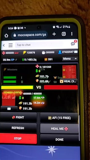 Wednesday morning battle mocospace.com