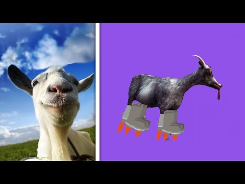 How to Unlock the Rocket-Skate Goat (Goat Simulator)