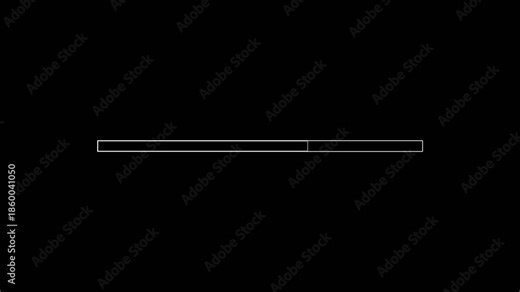 Progress bar animation for video creators and streamers that shows loading and completion states during content presentation