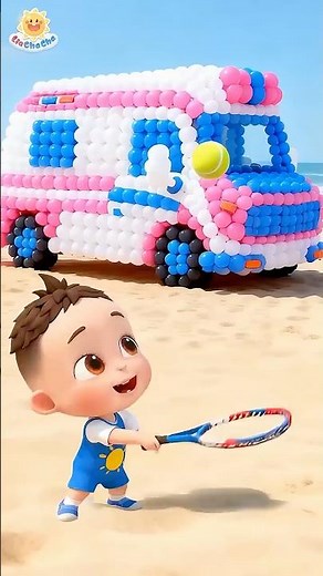 Balloon Popping Game!🎈| Balloon Challenge | LiaChaCha #shorts #baby