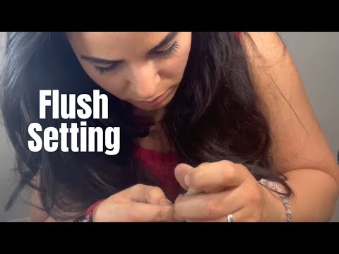 At My Bench: Flush Setting / Gypsy Setting