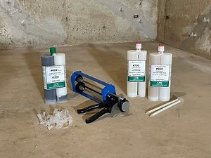 Polyurethane injection crack repair - CPR Products