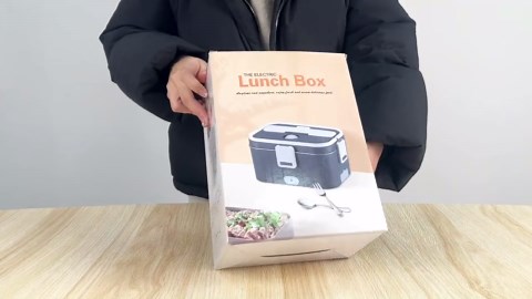 Livhil Electric Lunch Box Food Heater, Portable Food Warmer, Hot Lunch Warmer Heated Lunch Box for Adults, 60W 1.8L 12V-24V 110V Stainless Steel Container Portable Food Heater (Green Royal Blue)