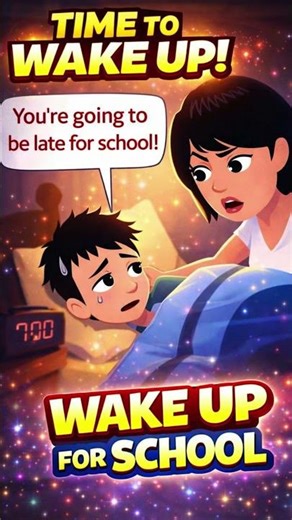 Morning English Conversation 🌞 | Wake Up Dialogue #english #englishconversation