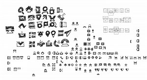 Icon Kit for Adobe Xd - Büro Destruct