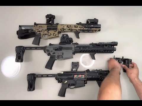 Comparing the Holosun AEMS adapter plate setup to Unity tactical mount setups.