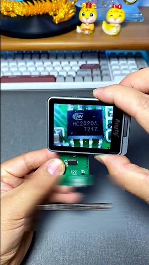 Anyty Portable LED Microscope Magic Magnifier 🌐 #anyty #microscope #magnifier #magic #shorts