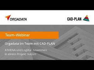TEAM - Toll ein anderer macht's! Webinar von Orgadata und CAD Plan