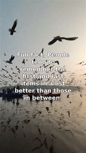 Remembering Lists: Why First and Last Matter