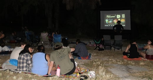 The first Gainesville drive-in movie theater in over 30 years opens off South Main Street
