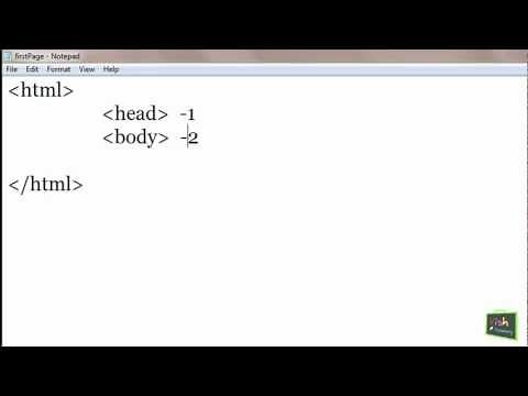 document structure -- HTML Basic in hindi (part 2/2) [html in hindi]