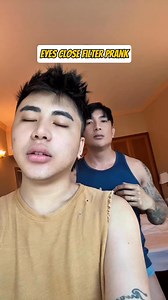 Eyes close filter prank | Yukie and Kim