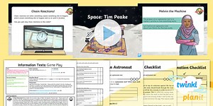 Space: Tim Peake: Information Texts 1 Y5 Lesson Pack