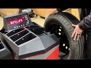 How To Balance With Clip On Weights (Using a Wheel Balancer)