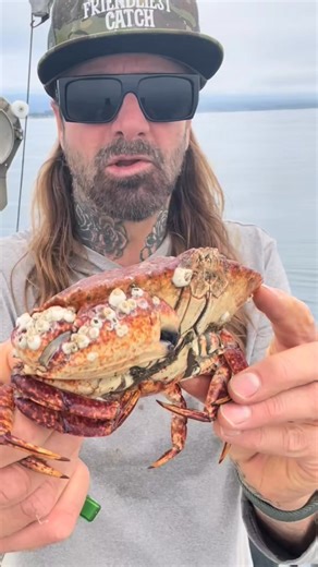 5.9K views · 77 reactions | Snizz for Da Rizz Chronicles #california #crab #friendliestcatch #barnacles #asmr #ocean | Bassbanshee | Facebook