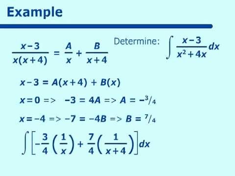 Method of Partial Fractions