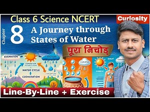 Class 6 Science Chapter 8 | A Journey Through States of Water | NCERT Line-by-Line Explanation.