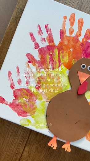 4.6K views · 75 reactions | Comment HAND for our blog post that has TWO free printables to make your handprint crafting simple and fun! Thanksgiving | turkey | arts and crafts | family | traditions | A Play Filled Life | Facebook