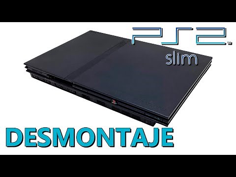 COMO ABRIR LA PS2 SLIM // DESMONTAJE (Y MONTAJE) COMPLETO - MODELOS SCPH-7XXXX
