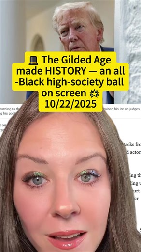 🎩 The Gilded Age made HISTORY — an all-Black high-society ball on screen 🌟 #thegildedage #blackexcellence #hollywood #representation #fyp