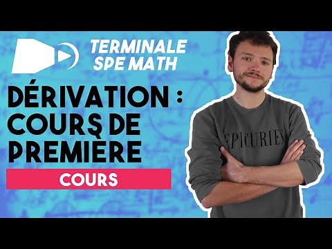 La dérivation : PROGRAMME DE PREMIÈRE (rappels) - Spé maths - Terminale