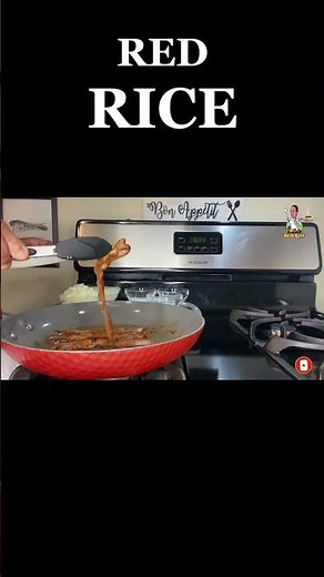 EASY Red Rice Recipe | How To Make Red Rice | Red Rice With Bacon Recipe