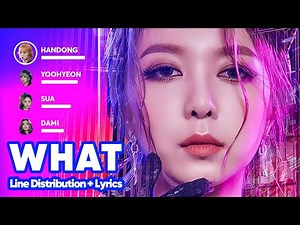 Dreamcatcher - What (Line Distribution + Lyrics Karaoke) PATREON REQUESTED