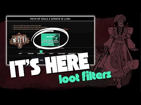 POE 2 Loot Filters Full Release | NeverSink Official | Easy Mode