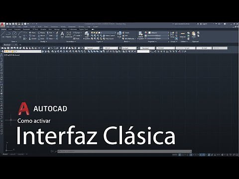 How to activate the Classic Interface in AutoCAD