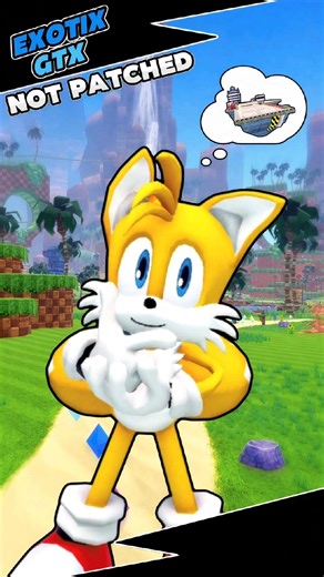 One glitch that is not patched?⛴️ | Sonic Speed Simulator