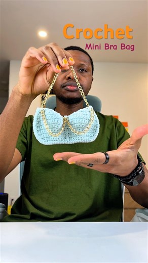 Crochet Mini Bra Bag