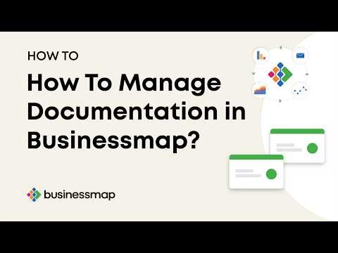 How To Manage Documents with Businessmap | Step-by-Step Guide