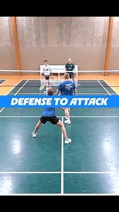 12K views · 1K reactions | Tactics: Defense to Attack Observe the players transition from defense to an attacking position. Move forward, hit it early, move forward and complete the rotation is complete, good job guys! #badminton #badmintonworld #badmintonlovers #badmintonlife #bulutangkis #badmintontraining #badmintontips #badmintonrally #badmintoncoaching #badmintontactics | Badminton Famly | Facebook