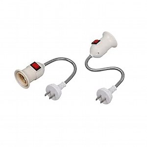 YCSSSD Plug in Light Bulb Socket, E27E26 Light Socket to Plug Adapter Extender Outdoor Flexible Neck Extension Lamp Bulb Holder Converter with Independent Switch Control.(1PACK) - Amazon.com