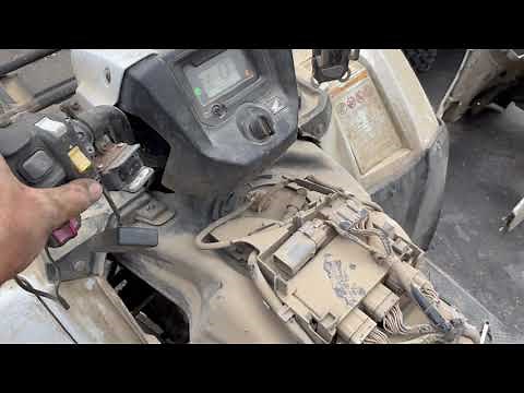 2012-2019 Honda Foreman Rubicon TRX420 500 Starter Motor Replacement Installation THE EASY WAY!