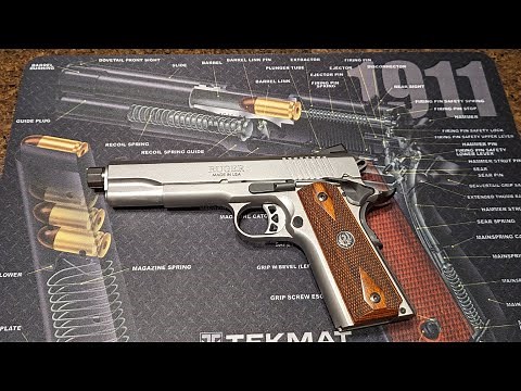 Drop In Threaded Ed Brown Barrel in Ruger SR1911 .45 ACP