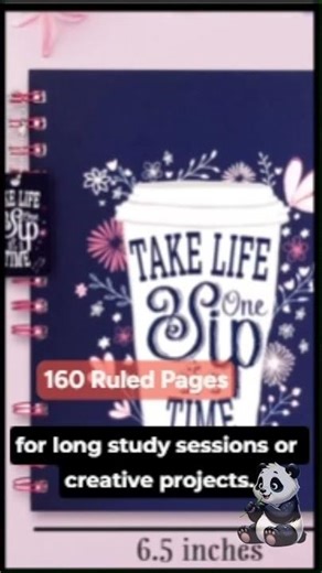 DOODLE “Morning Glory” B5 Hardbound Notebook – 160 Ruled Pages, 100+ Stickers, Acid-Free Paper