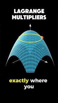 lagrange multipliers #maths #statistics #machinelearning #datascience