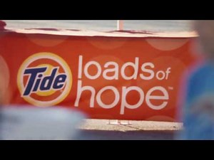 Tide "America's #1 Detergent" Campaign Ad with CSR Reference (Loads of Hope)