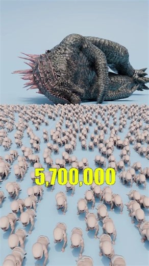 Babies Pulling A Godzilla vs Megalodon Pulling A Godzilla #memes #shorts | CGI View