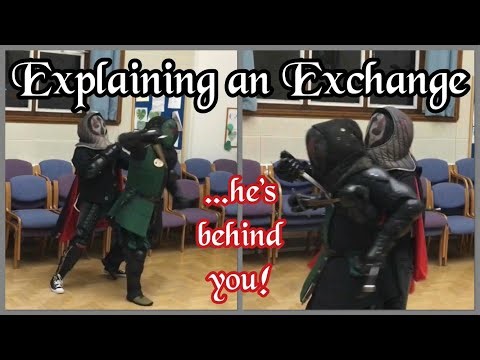 Behind You! Breaking down a fun bit of grappling and swordplay…