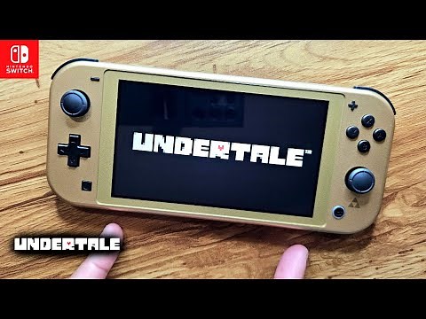 UNDERTALE Nintendo Switch Lite Gameplay