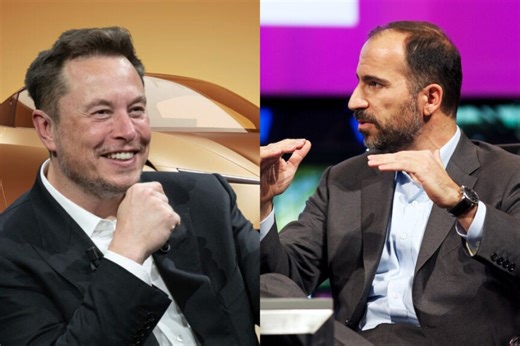 Uber CEO Dara Khosrowshahi Finds Elon Musk's Robotaxi Vision 'Pretty Compelling,' Says Tesla Will Eventually Solve Autonomy: 'But For The Next 5 Years I Bet On Waymo' - Tesla (NASDAQ:TSLA)