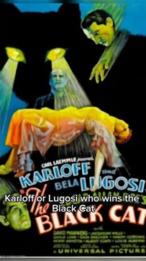 SHOCKING Pre-Code Horror The Black Cat (1934) #horrorfilm