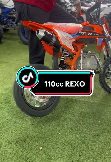 🔥Pit bike 110cc Rexo , disponible automática y semi automática 👌 #motosapollo #pitbike #rexo #110cc