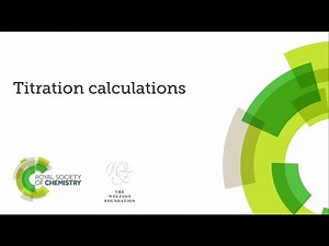 Practical skills assessment video - titration calculations