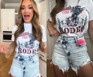 🔥 Edgy meets effortless! The Lindsey Asymmetrical Distressed Shorts bring the perfect mix of trendy distressing and a unique asymmetrical design. A must-have for bold, everyday style! ✨ | Willow Boutique