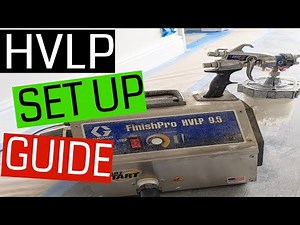QUICK set up Graco 9.5 Pro Contractor HVLP Edge 2 Plus Spray gun